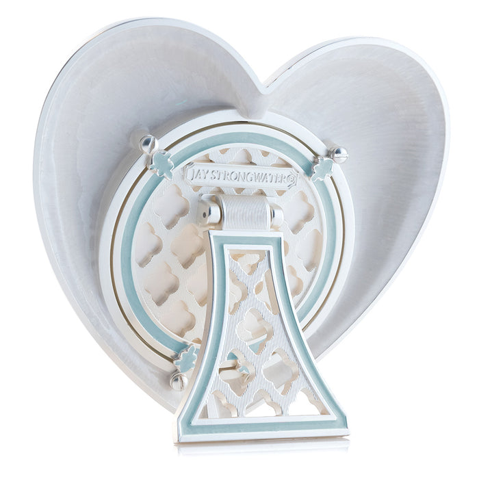 Chantal Heart Frame - Pale Blue – Jay Strongwater