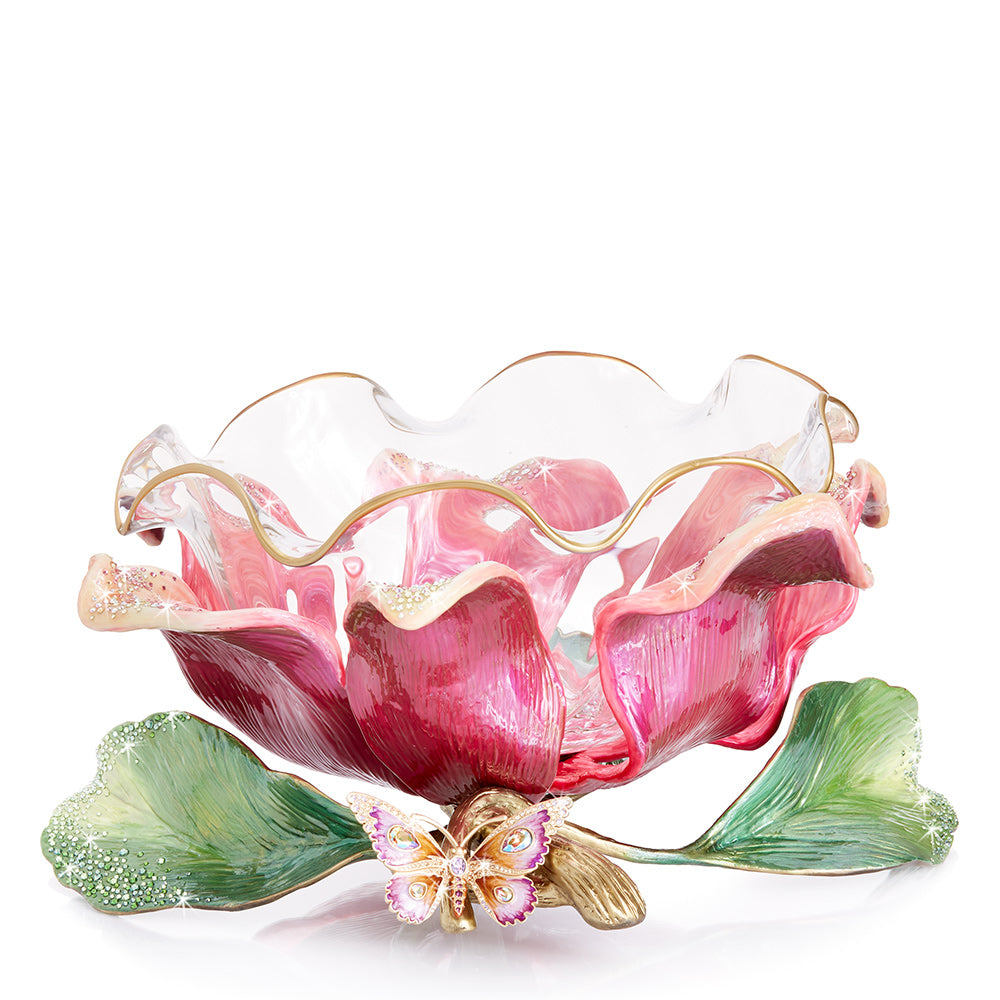 Sydney Large Flower Bowl – Flora – Jay Strongwater