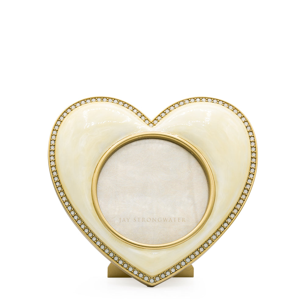 Jay Strongwater Chantal Heart Frame