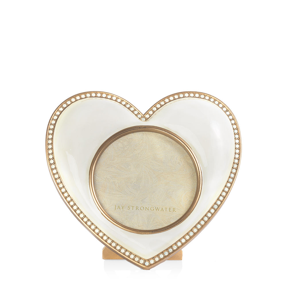 Jay Strongwater Chantal Heart Frame