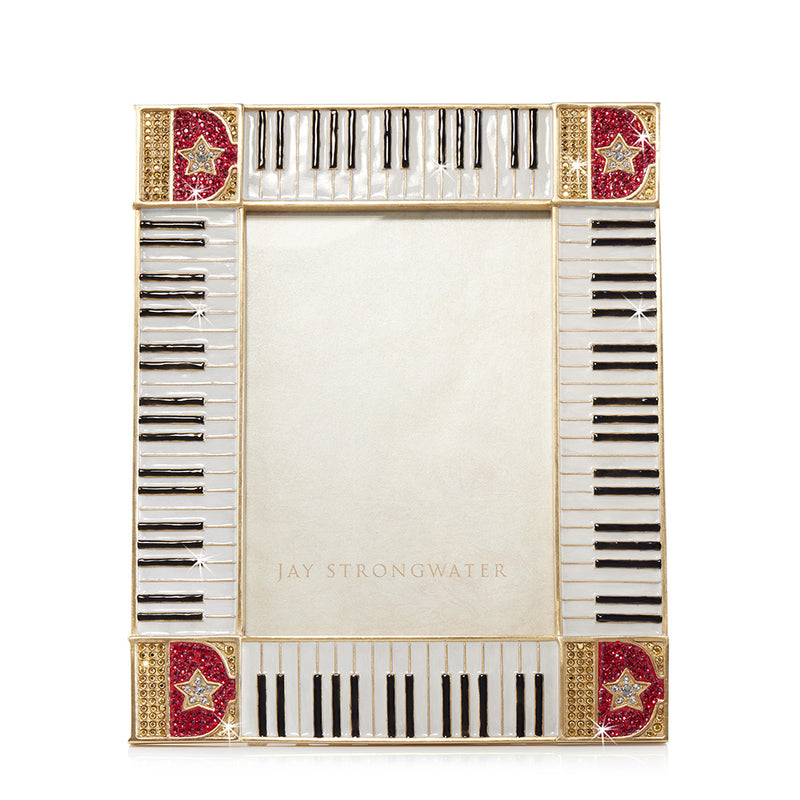 5” x 7” Elton John Piano Key Frame – Jay Strongwater